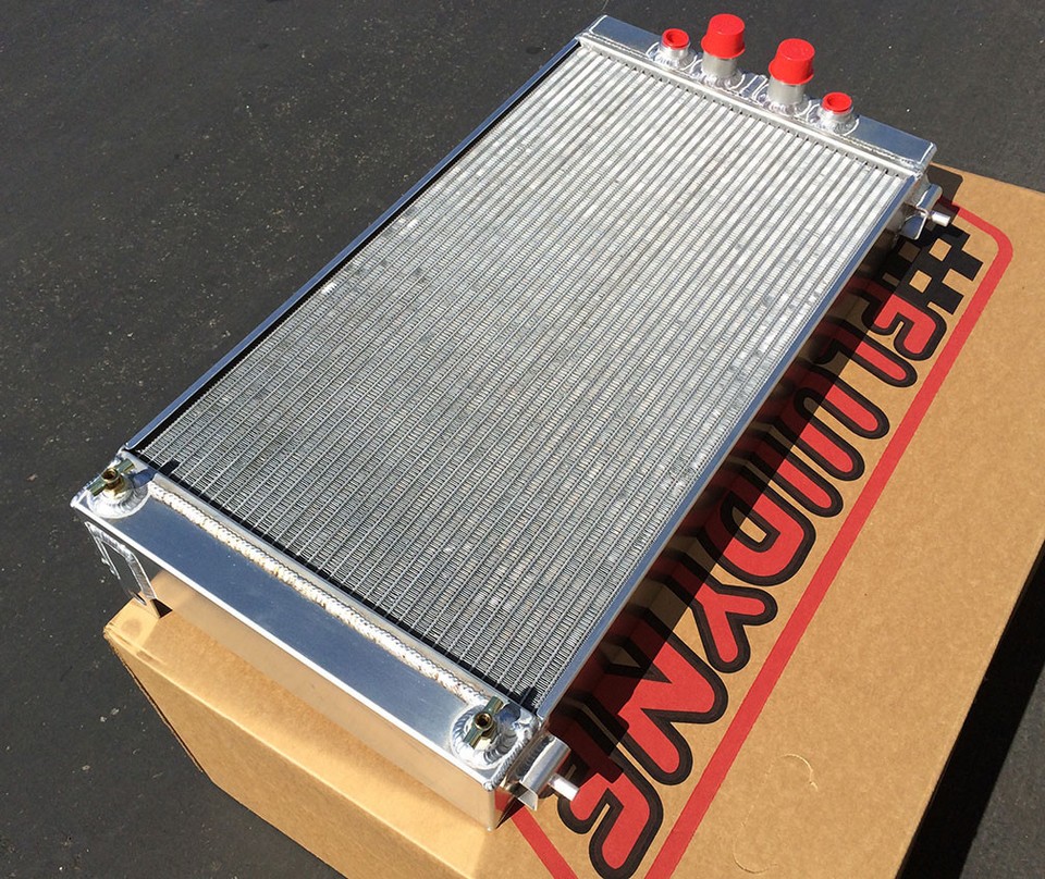 DeTomaso Pantera Fluidyne Aluminum Radiator 71-96 NEW 5-ROW CORE | eBay