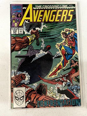 Marvel Comics Avengers #319 The Crossing Line 1990 | Combined Shipping ...
