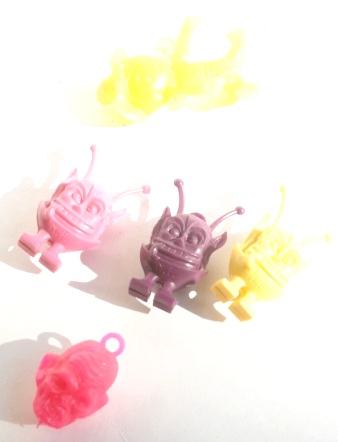 Vintage MARTIAN FINK MOON GOON Vending Machine Ring 1965 in PINK Rat ...