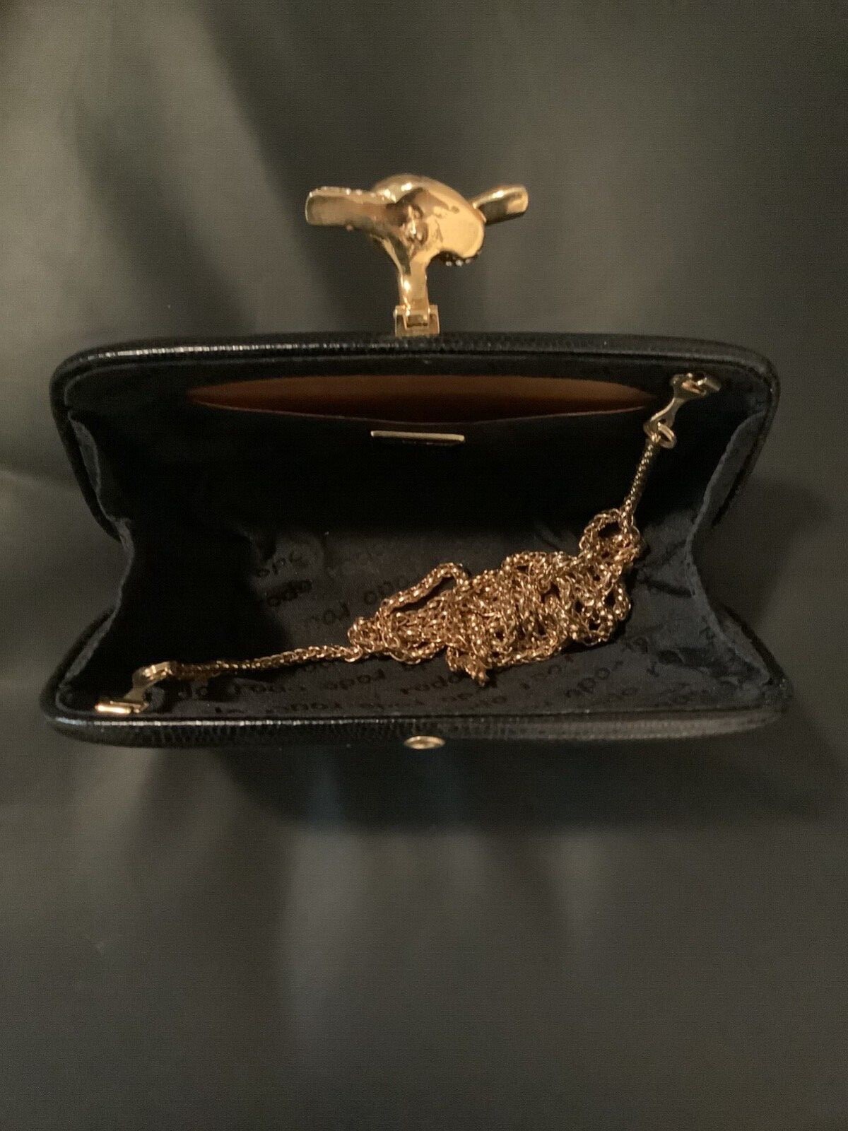 RODO Italy clutch, gold clasp, pristine condition | eBay