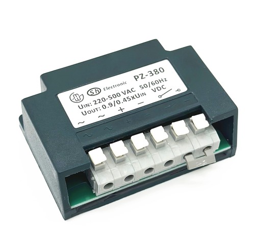 PZ-380 UIN 220-500VAC UOUT 0.9/0.45VDC Brake Rectifier Module for ...
