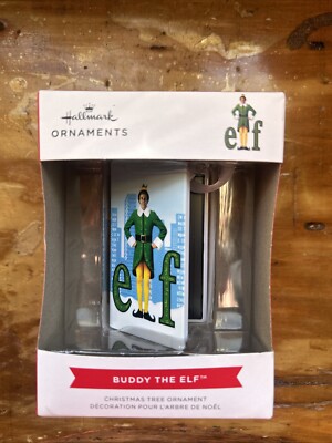NWT Hallmark Ornament Buddy The Elf VHS Tape Video Hanging Ornament New W/ Tags | eBay