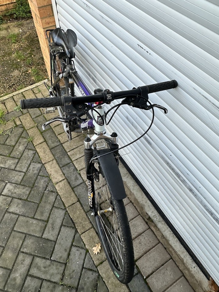 Giant Cadex Retro Mountain Bike Frame Carbon Fibre 26” Wheels Manitou ...