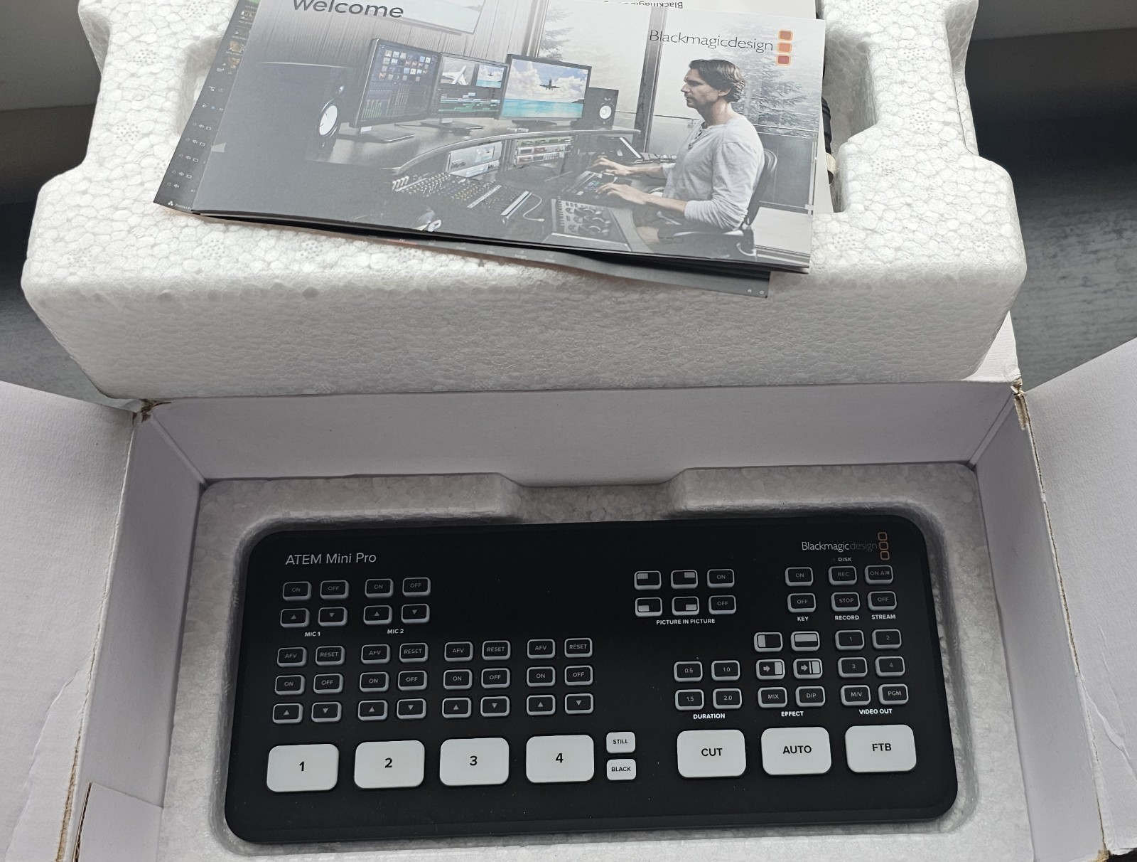 Blackmagic Design ATEM Mini Pro HDMI Live Stream Video Switcher | eBay
