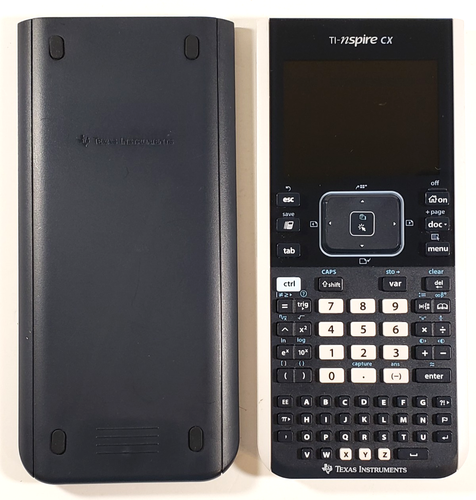 Texas Instruments TI-nspire CX Graphing Calculator Black w/ Slide Cover ...