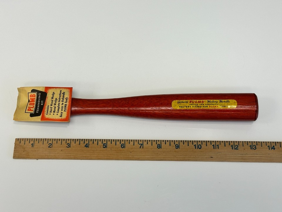 Plumb Tools USA Rehandling Hammer Kit, Wood & Metal Wedge, Complete ...