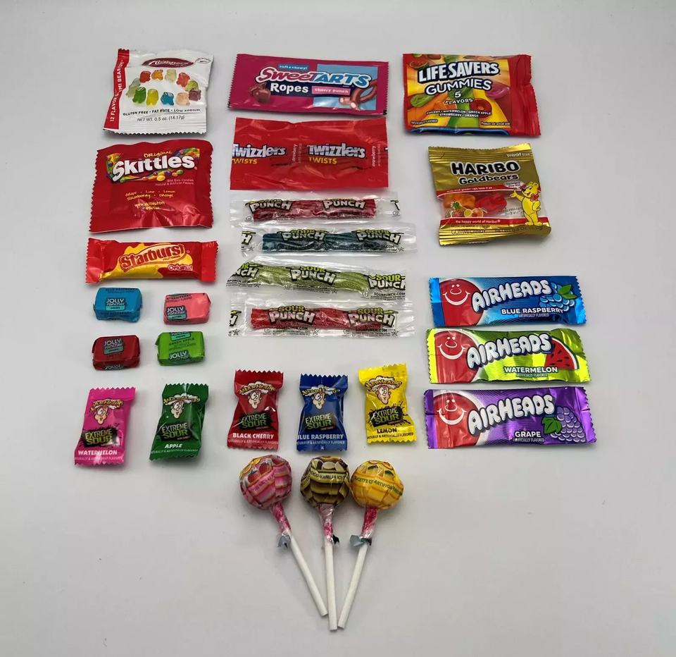 Fun Size Assorted Bulk Candy Mix - Pinata Candy for Party 2 Lb /3 Lb /4 ...