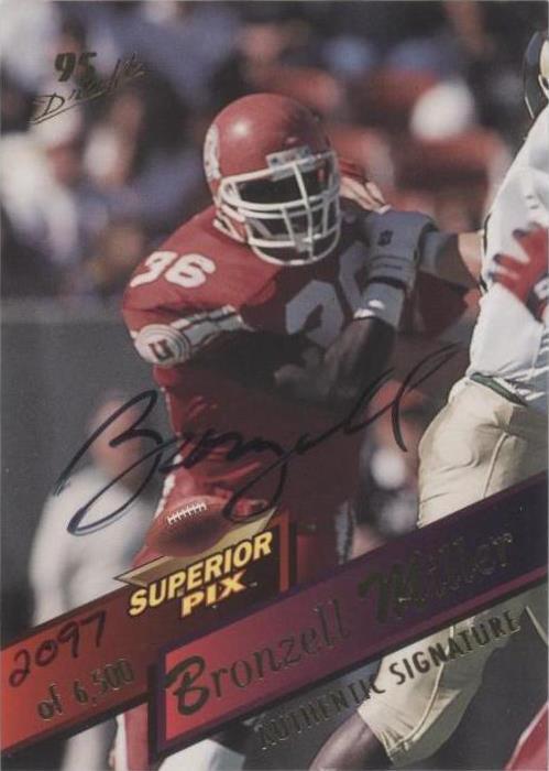 1995 Superior Pix - Bronzell Miller #64 Autographs /6500 (AU, RC) for ...