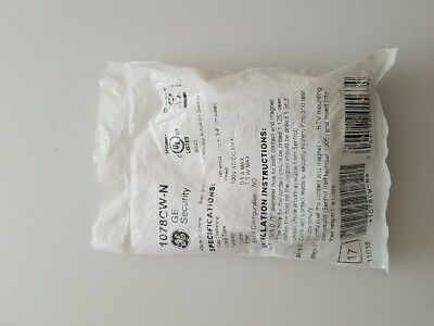 Interlogix 1078CW-N White Magnetic Recessed Steel Door Contact Switch ...