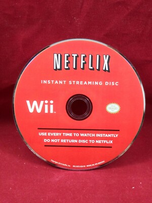 Nintendo Wii Netflix Instant Streaming Disc | eBay