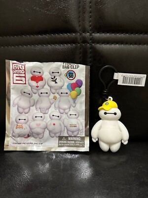Disney Big Hero 6 Baymax Cap Figural Bag Clip (EXCLUSIVE) | eBay