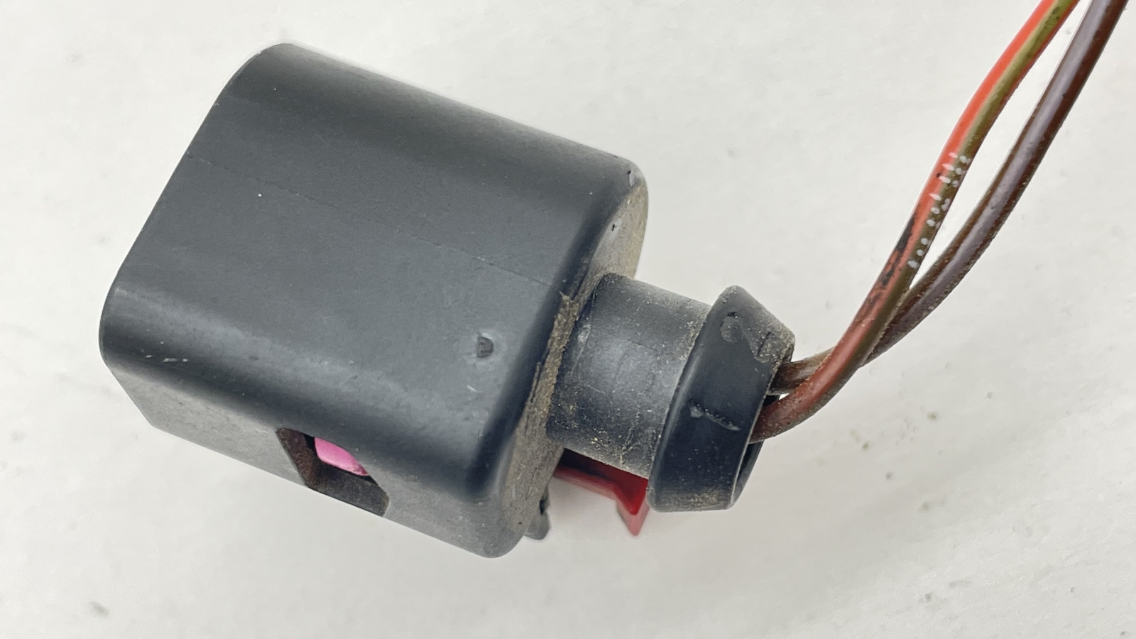 2021-2023 VW Audi 2-Pin Wiring Harness Connector 2 Wire Pigtail OEM ...