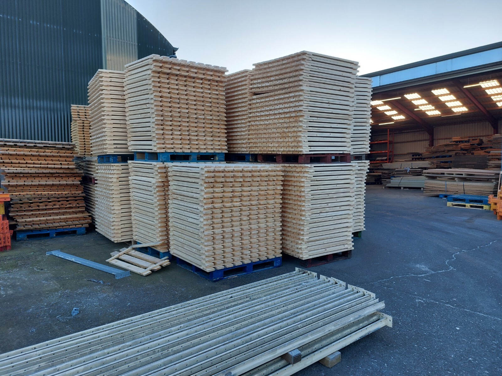 Pallet Racking Slat Decking Boards Wood 1100mm x 1330mm | eBay UK