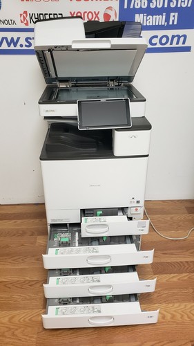 Ricoh MPC 3504 MP C3504 Laser Color Printer, Copier Scanner Print ...