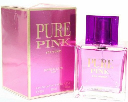 Pure Pink by Karen Low 3.3oz Eau De Parfum Spray for Women New In Box ...