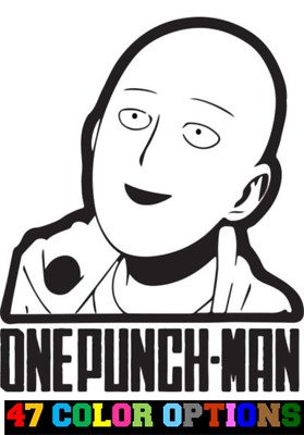 Decal Vinyl Truck Car Laptop Sticker - Anime One Punch Man | eBay
