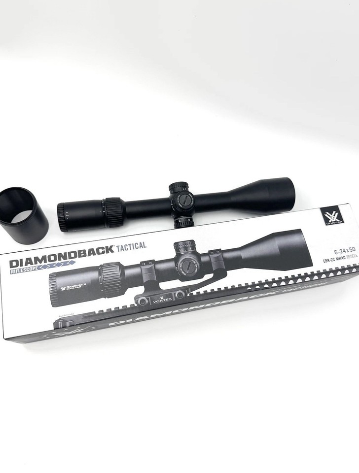 Vortex Optics Diamondback Tactical FFP Riflescope 6-24x50 EBR-2C MRAD ...