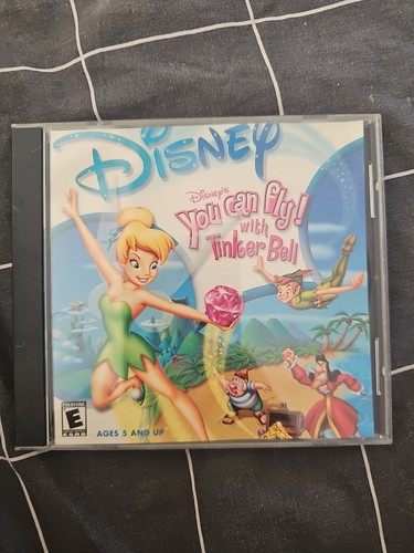 Disney's You Can Fly with Tinkerbell PC CD-ROM E CD Disney Vintage Game ...