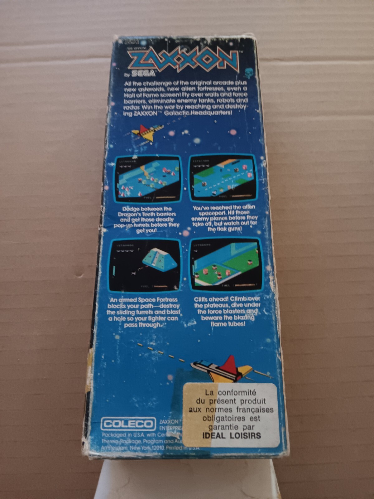 1984 Zaxxon For ColecoVision ADAM Super Game Pack Computer Game ...