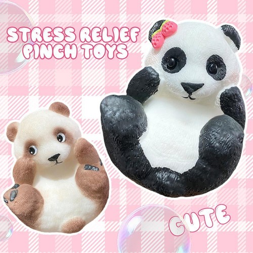 Relieving Stress Squeeze Toy Cute Cat Pattern Reducing Anxiety Doll ...