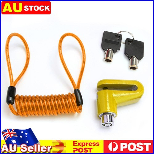 Scooter Anti-Theft Disc Brake Lock with Lock Frame MTB Bike Brakes ...