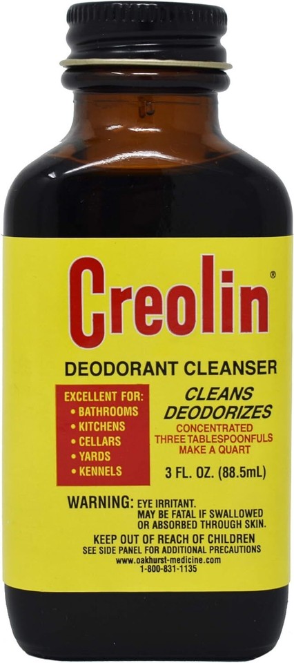 Creolin General Purpose Cleanser, Cleans and Deodorizes, 3 oz. | eBay