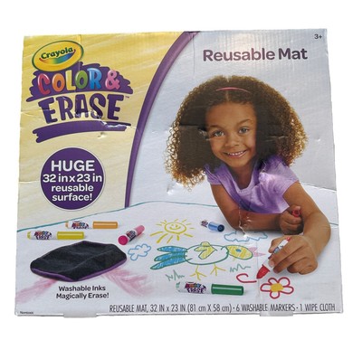 Crayola Color and Erase Mat Reusable Mat Easily Folds and Rolls Up ...