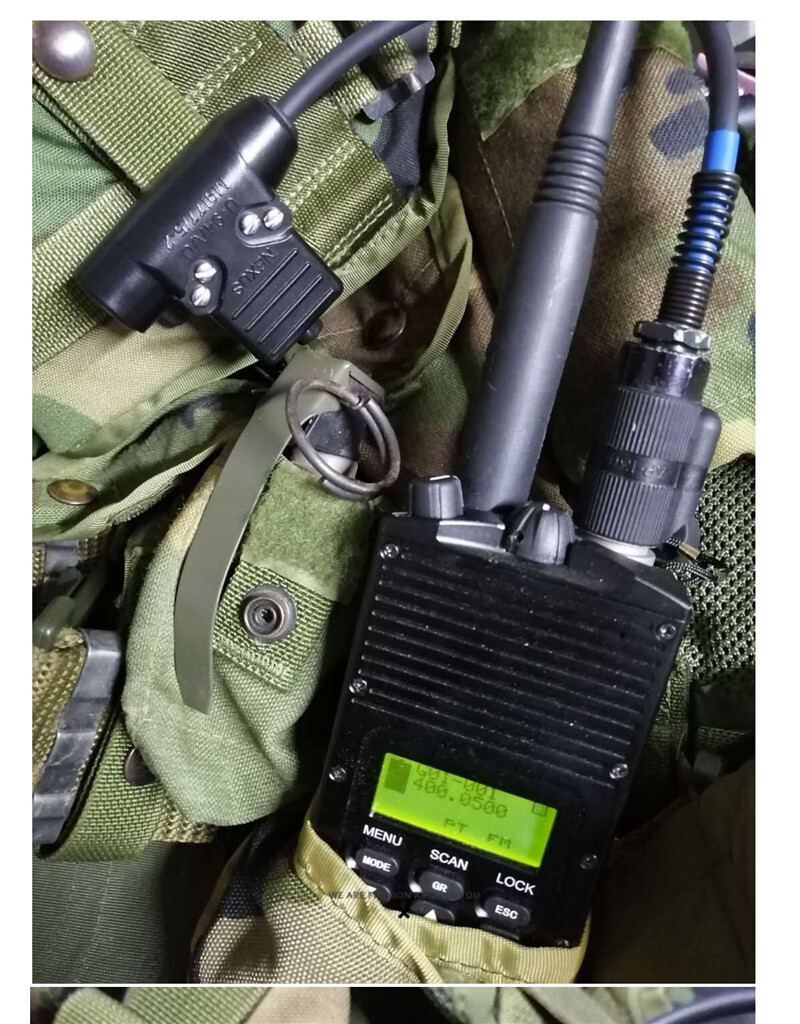 U94/TCA-U94 PTT Adapter PRC148 152 MBITR Radio Black Connector | eBay