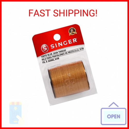 SINGER 67120 Blue Jean Thread, 100 Yards, , Old Gold | eBay