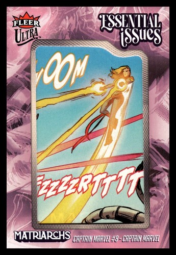 2024 Marvel Matriarchs Essential Issues Captain Marvel #/50 | eBay