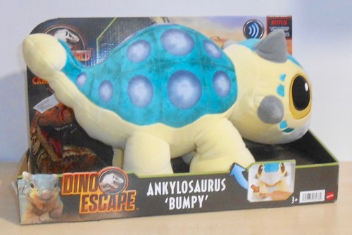 Jurassic World - Ankylosaurus Bumpy Plush With Sounds - Camp Cretaceous ...