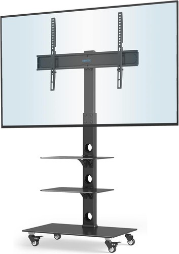 BONTEC Support TV roulettes Support Tele Mobile pour Téléviseurs Plasma ...