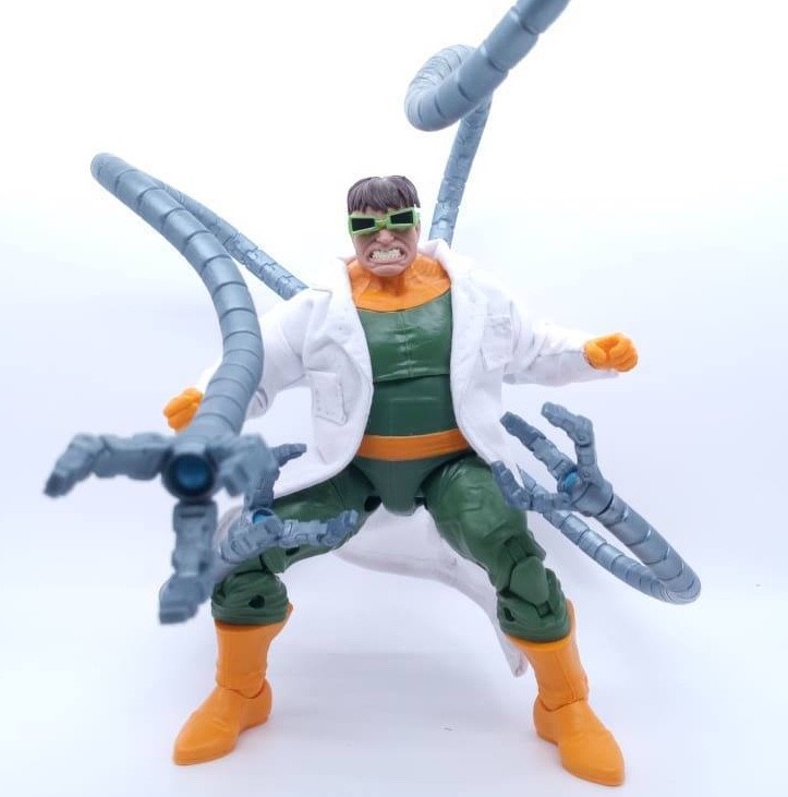 SU-LC-OCK: 1/12 White Wired Lab Coat for Marvel Legends Doc Ock (No ...