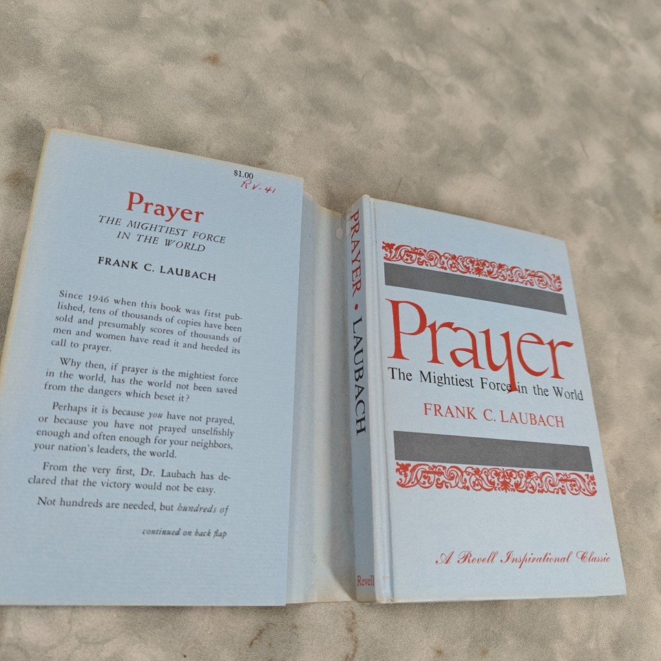 Prayer: The Mightiest Force in the World Laubach 1959 HC w/DJ | eBay UK