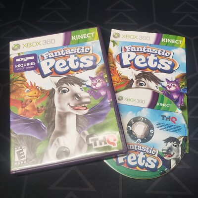 Fantastic Pets (Microsoft Xbox 360, 2011) xb360 Kinect kids video game ...