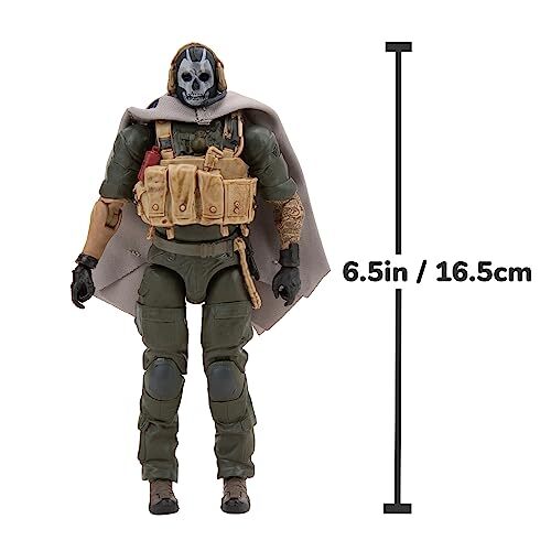 Jazwares Call of Duty Modern Warfare 6 inch Ghost Action Figure ...