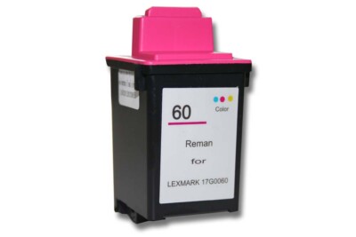 Cartouche Cyan/Magenta/Jaune 21ml compatible avec Lexmark Z715 Z32 Z705 ...
