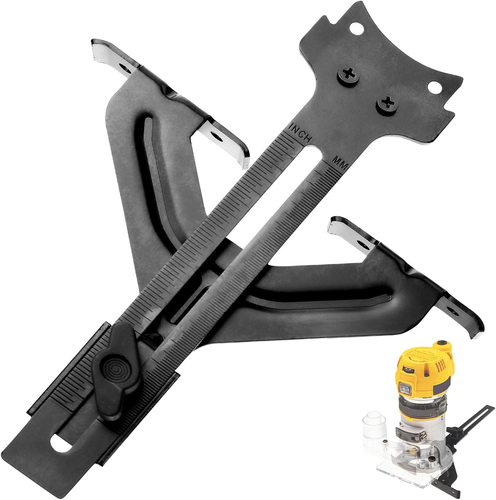 Router Edge Guide for Compact Router, Fits DeWalt DCW600B, DWP611 ...
