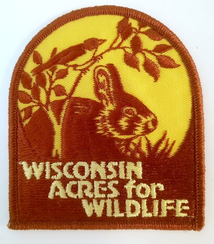 Wisconsin Acres For Wildlife Vintage Embroidered Patch | eBay