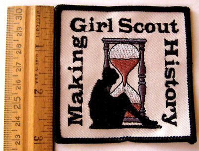 GSUSA Girl Scout MAKING HISTORY - FUN PATCH Timeless Traditions ...