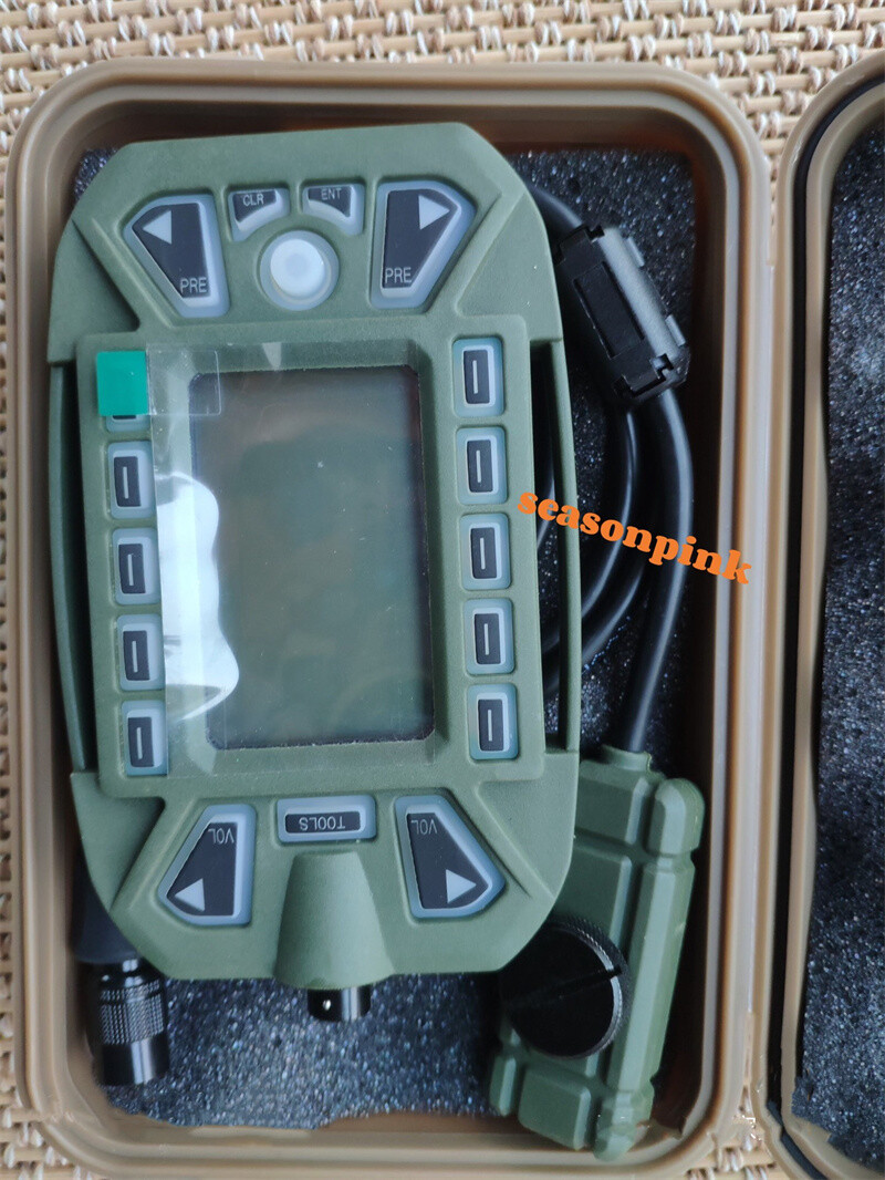 US SHIP TRI 152 PRC Radio Military W/KDU Keyboard Display ALUMINUM 15W ...