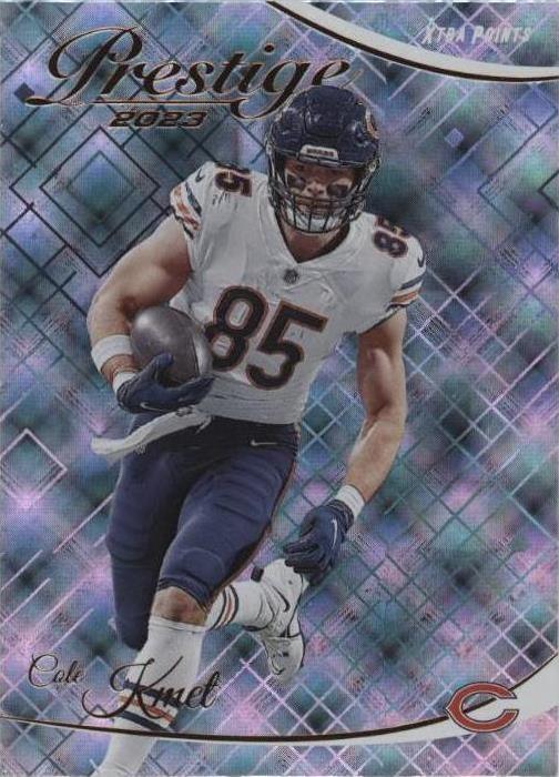 2023 Panini Prestige - Cole Kmet #49 Xtra Points Diamond for sale ...