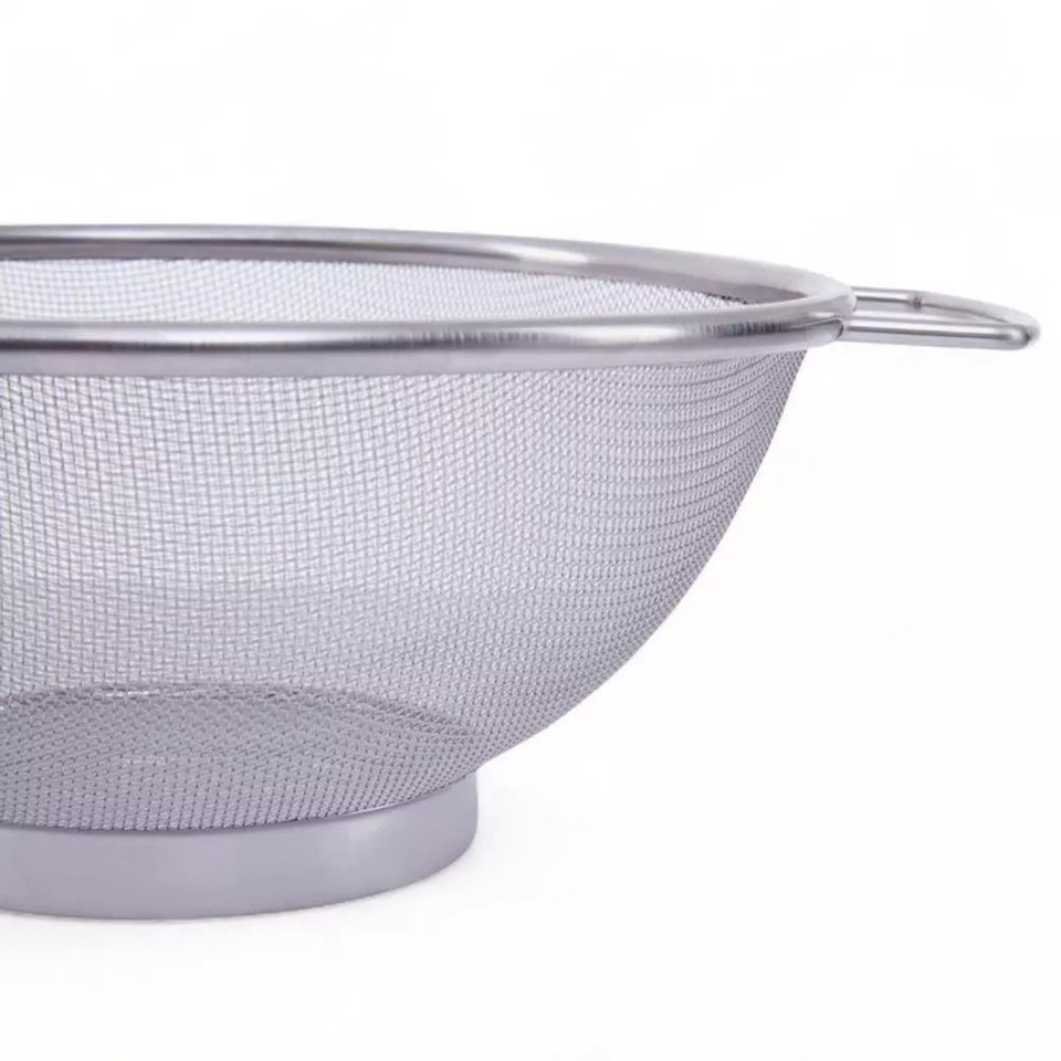 For Sifting Fine Mesh Sieve Cooking Rust Resistant Versatile Kitchen ...