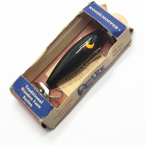 Vintage Luhr Jensen Ozark Mountain Wood Chopper Bass Fishing Lure ...