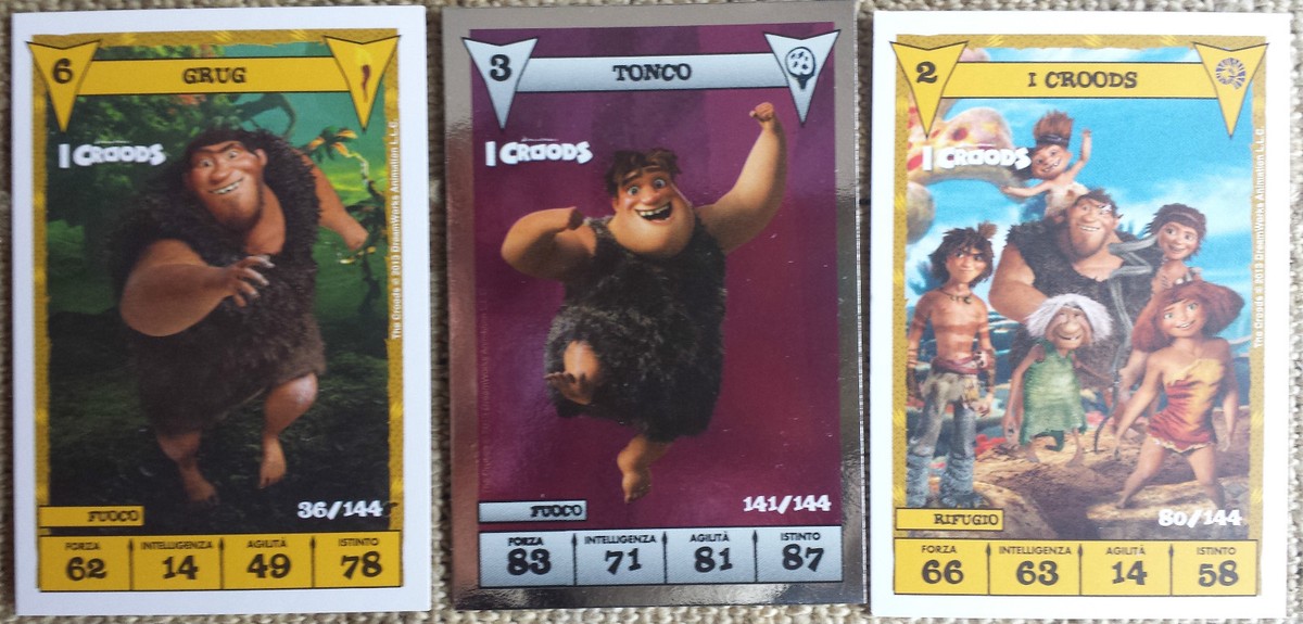 Il Logo Dei Croods I Croods (New Linelook) : Cartoni Animati: