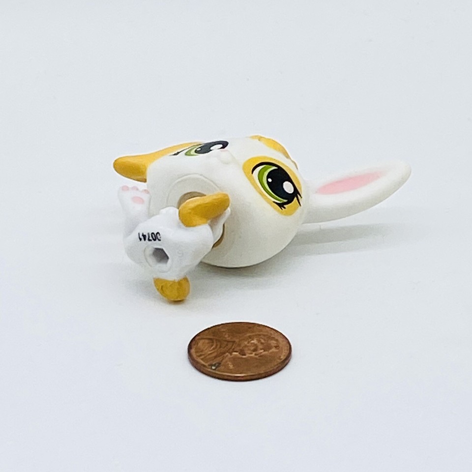 Littlest Pet Shop Lps 1417 Bunny Rabbit Figure Toy Ear Up Authentic ...