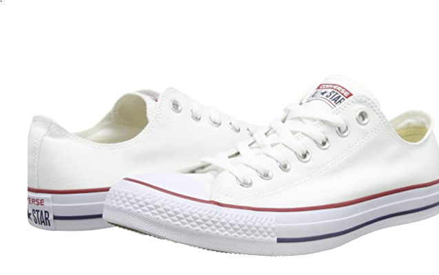 MENS Converse Converse Chuck Taylor All Star Ox M7652 OPTICAL WHITE LOW ...