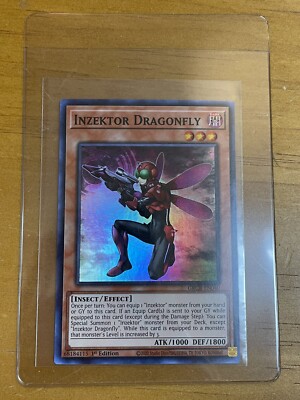 Yugioh Inzektor Dragonfly GRCR-EN040 Super Rare 1st Edition | eBay