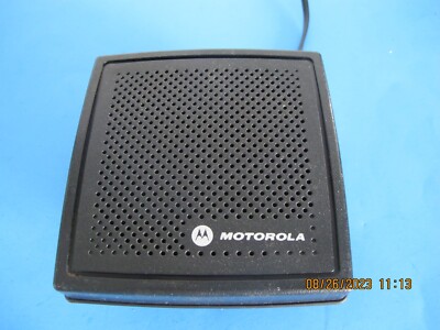 Motorola HSN4031B External Speaker Radio two way TESTED | eBay