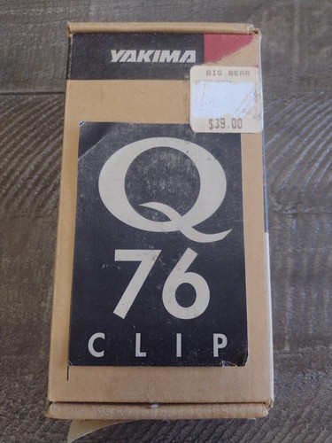 Yakima Q76 roof rack clips with pads Part 0676 for Q Towers Brand New ...